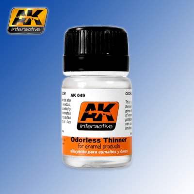 Odourless Thinner 100ml AK Interactive - HM Hobbies
