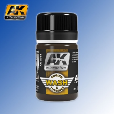 Aircraft Engine Oil 35ml AK Interactive - HM Hobbies