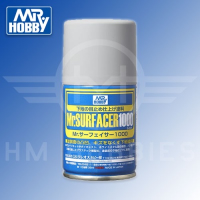 Mr Primer Surfacer 1000 Spray 170ml - HM Hobbies