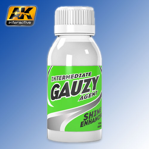 Intermediate Gauzy Agent Shine Enhancer 100ml AK Interactive - HM Hobbies