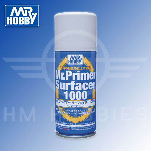 Mr Primer Surfacer 1000 Spray 170ml - HM Hobbies