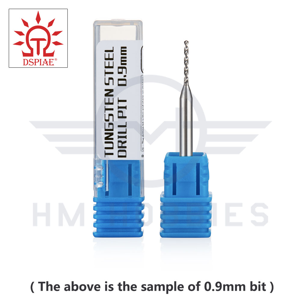 0.3mm - 3.0mm Tungsten Steel Drill Bit DSPIAE - HM Hobbies