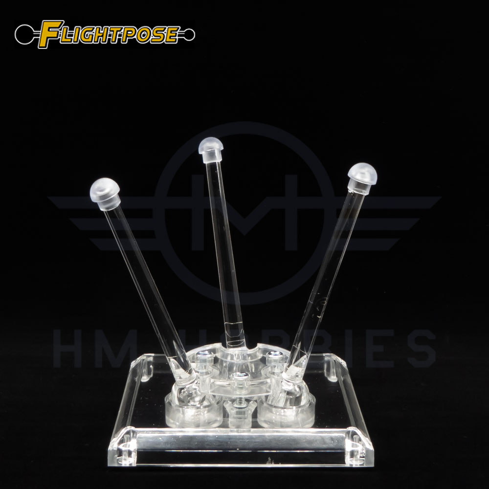4" Adjustable Display (work base) Stand FlightPose - HM Hobbies
