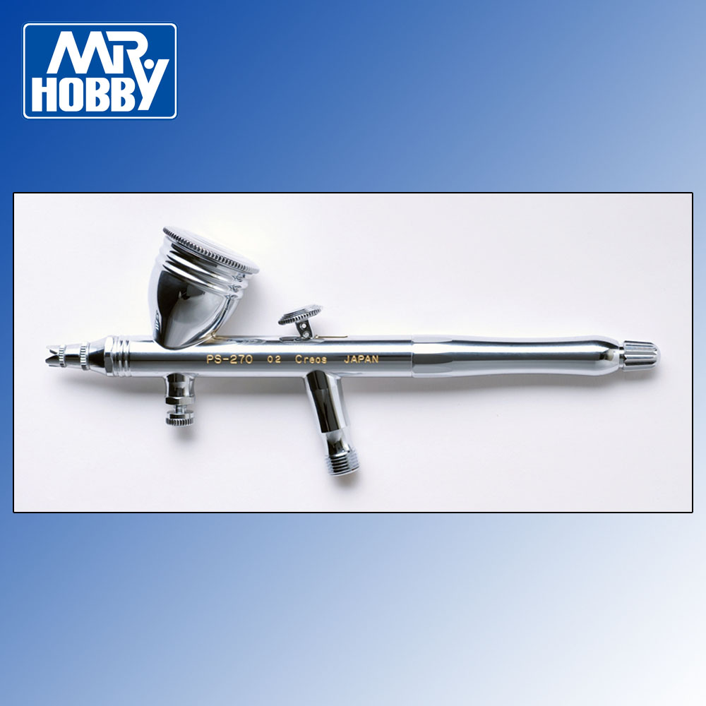 Mr Procon Boy FWA Platinium Double Action Airbrush 0.2mm Nozzle Mr Hobby - HM Hobbies