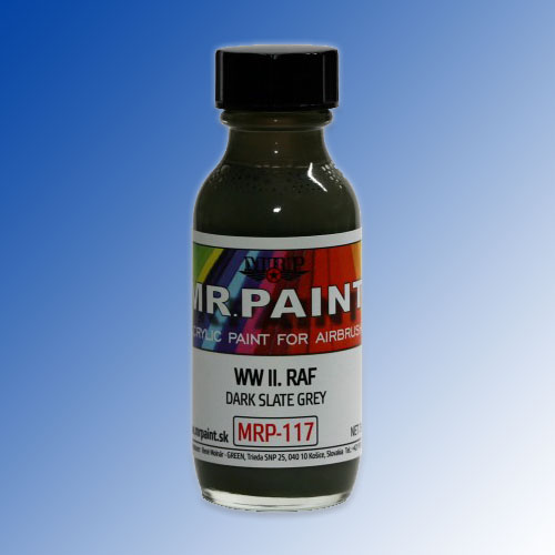 MRP-117 WWII RAF Dark Slate Grey 30ml - HM Hobbies