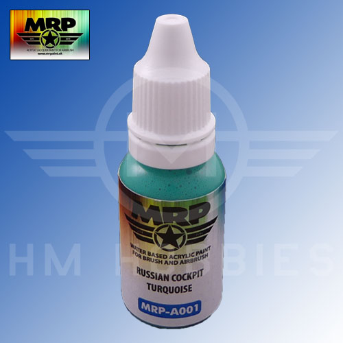 MRP-A001 Russian Cockpit Turquoise AQUA 17ml - HM Hobbies