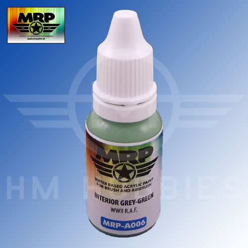 MRP-A006 WWII RAF Interior Grey Green AQUA 17ml - HM Hobbies