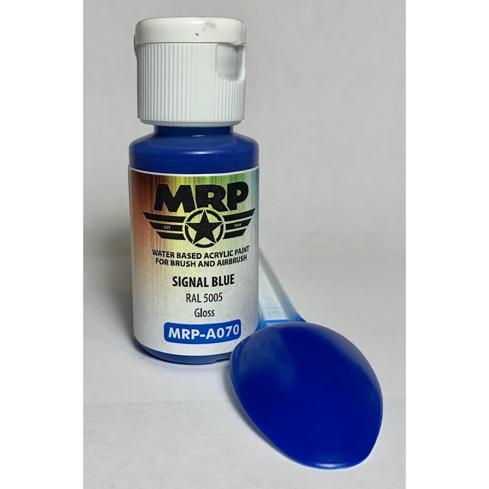 MRP-A070 Signal Blue RAL 5005 AQUA 17ml - HM Hobbies