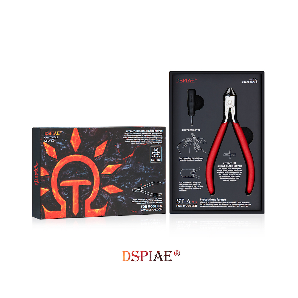 ST-A 3.0 Single Edged Fine Modelling Cutters for Plastic DSPIAE - HM ...