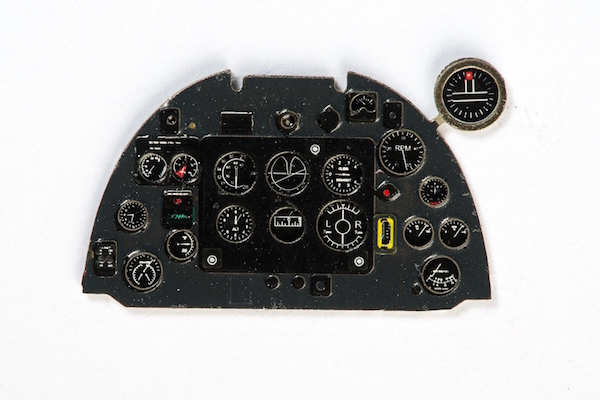 Spitfire Mk Vb early Coloured Photoetch Instrument Panels - "JustStick ...