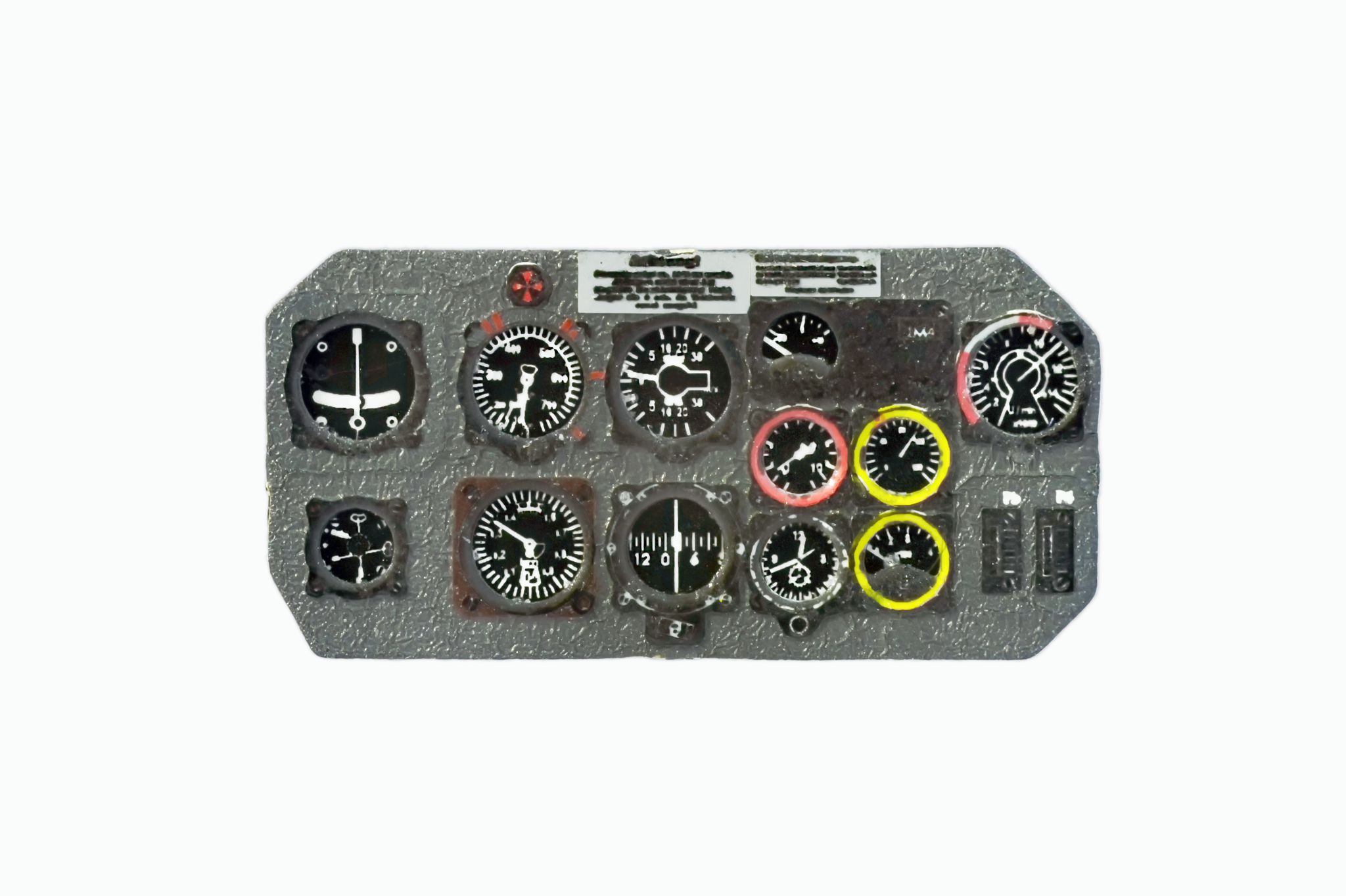 He-162 Coloured Photoetch Instrument Panels - "JustStick" Ready to fit ...