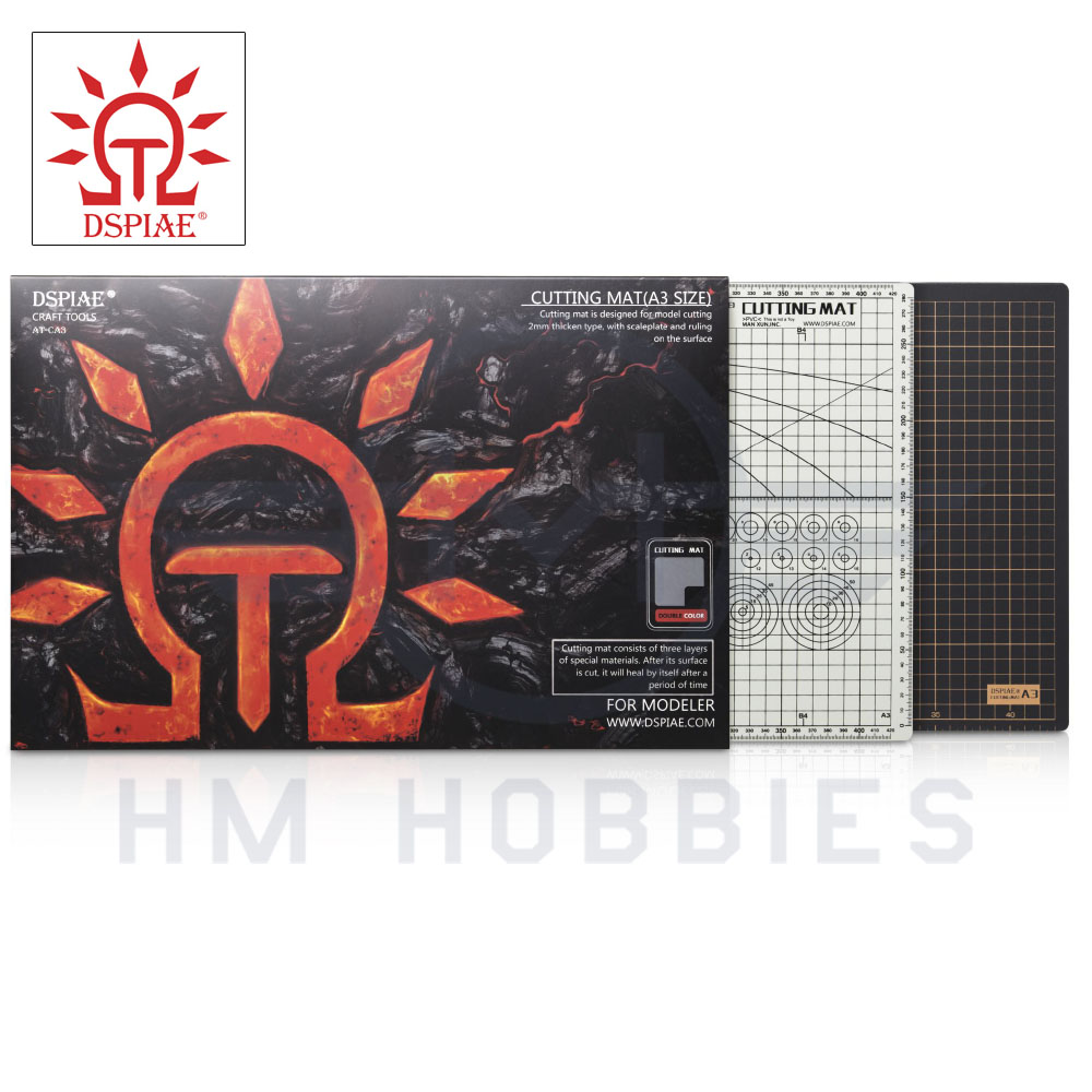 A2 Reversible Self Healing Cutting Mat (Black/White) DSPIAE - HM Hobbies A2 Reversible Self Healing Cutting Mat (Black/White) DSPIAE - HM Hobbies