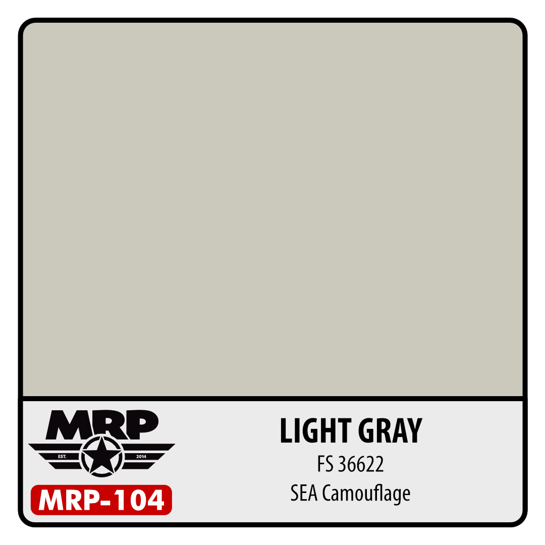 MRP-104 US SEA Camouflage Light Gray FS36622 30ml - HM Hobbies